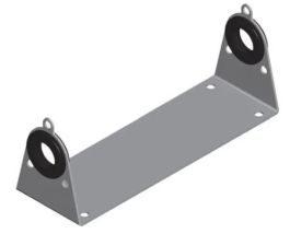 RVS beugel voor bodemmontage Ø30mm (130/200/325W)