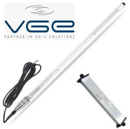 VGE PRO inox dompel uv-c 75 watt T5 set